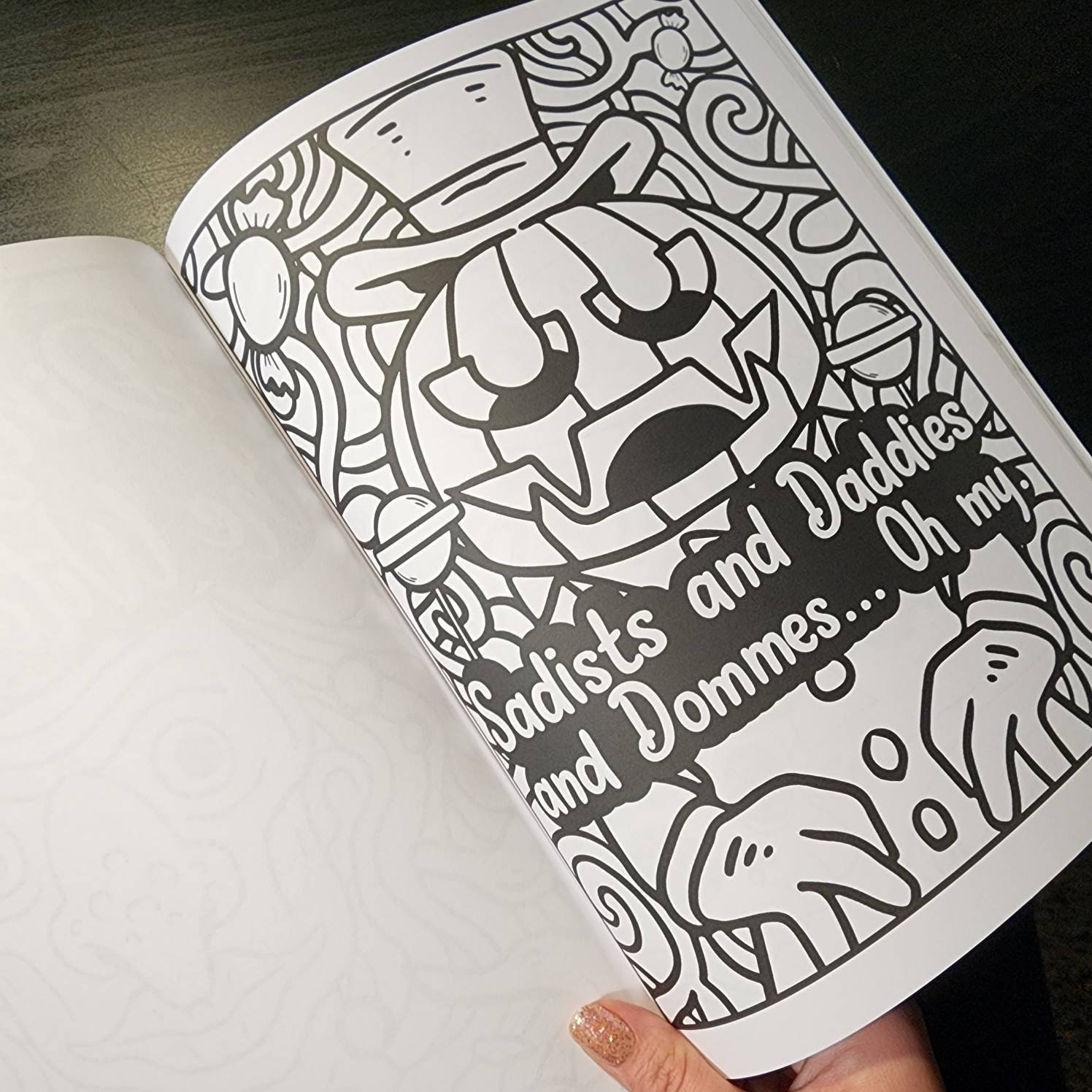 A Very Kinky Halloween Adult Coloring Book for Spooky Freaks - Etsy