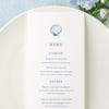 Ocean Sea Beach Wedding Menu Template,beach Sand Wedding Menu Template ...