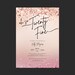 Oh so Twenty Fine Birthday Party Invite, 29th Birthday Print, Dripping ...