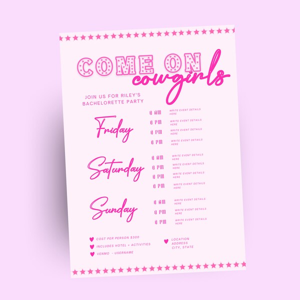 Come and Go Invite - Etsy