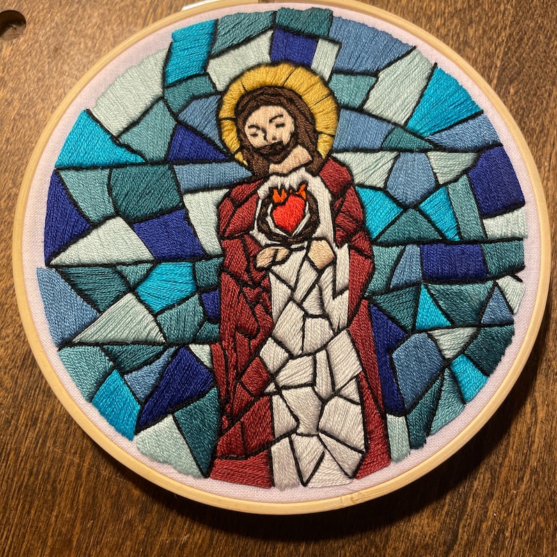 Catholic Embroidery - Etsy