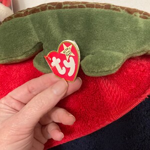 Ally the Alligator Vintage Beanie Baby - Etsy