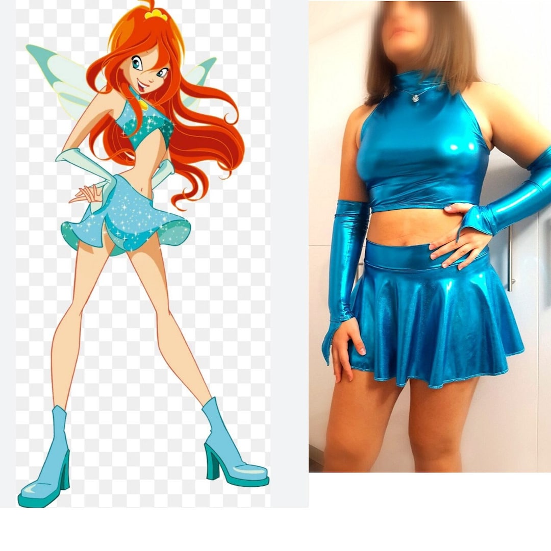 Winx Club Bloom / Magical Winx Costume // Women's Winx Club Cosplay - Etsy