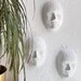 3D Faces Sculpture Plaster Art, Textured Faces Wall Art, Unique ...