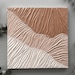 Textured Arch Art, Arch Abstract Plaster Painting, Minimalist Neutral ...