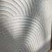 White Textured Rainbow Plaster Wall Art, Arch Abstract Plaster Painting ...