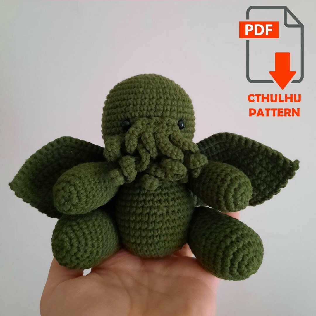Cthulhu Amigurumi Pattern (hp Lovecraft ) - Etsy