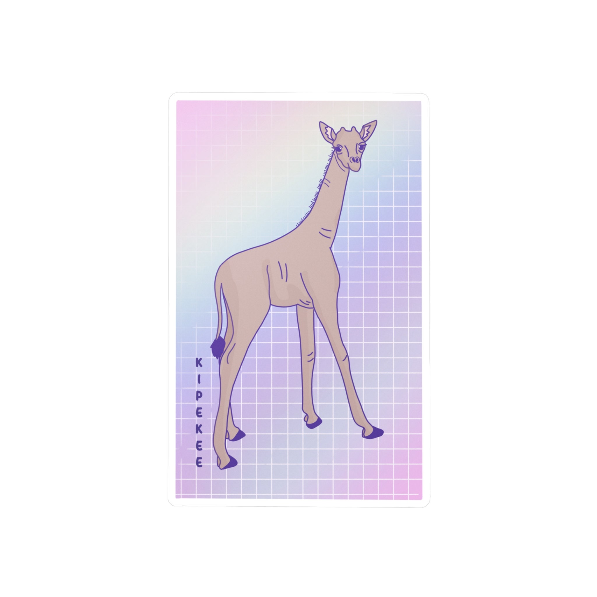 Kipekee the Giraffes Debut Vinyl Decal Waterproof Sticker Decal ...