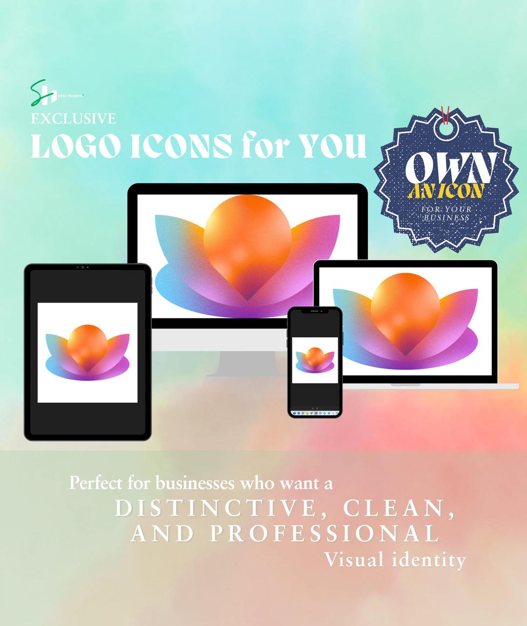 G Premade Ready-to-use One-time Digital Logo Icon | Ownable Branding ...