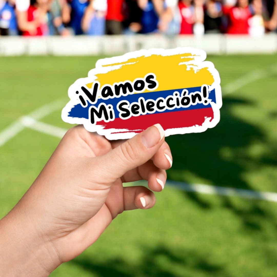 Sticker "vamos MI Seleccion" Adhesive Waterproof Decoration Vinyl ...