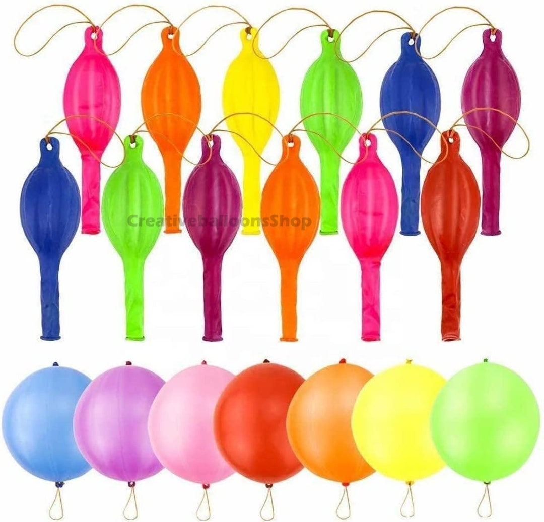 18" LARGE PUNCH Balloons Party Bag Fillers Goody CHILDRENS Loot Bag ...