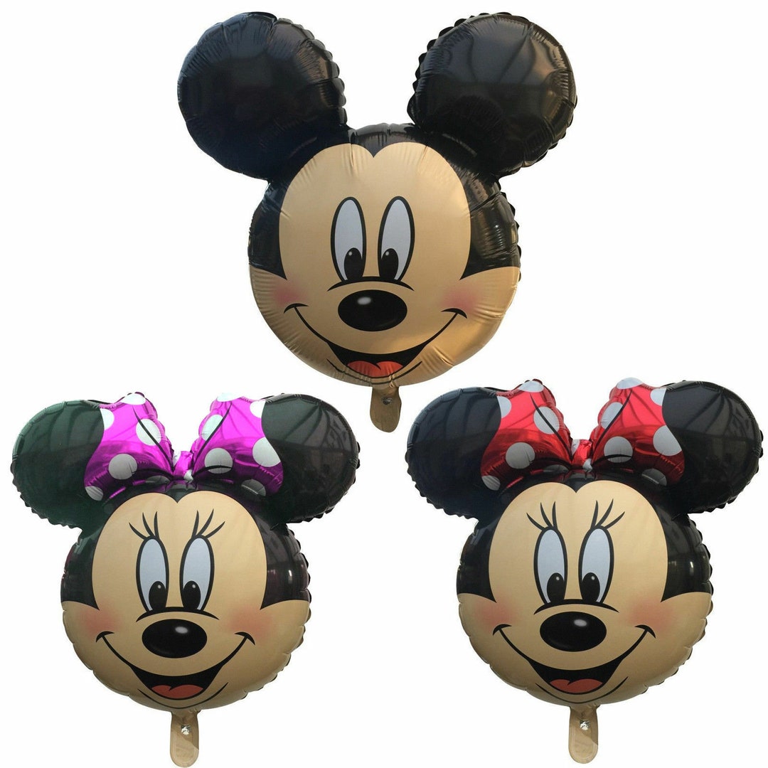 Mickey Minnie Mouse Theme Birthday Party Foil Air or Helium Fill ...
