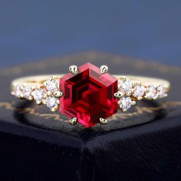 Ruby Rings for Women - Etsy