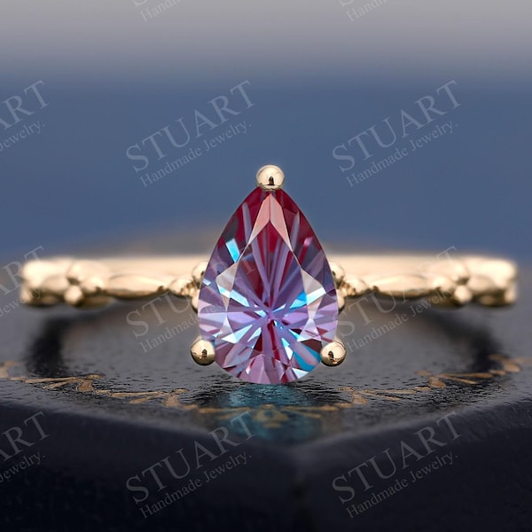 Firework Cluster Ring - Etsy UK