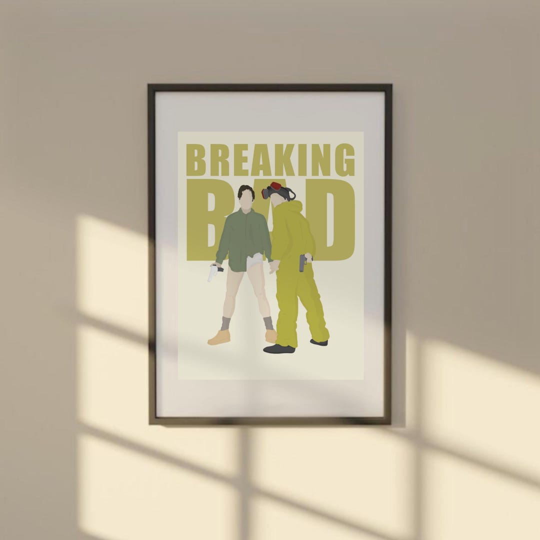 Printable Poster Breaking Bad - Etsy