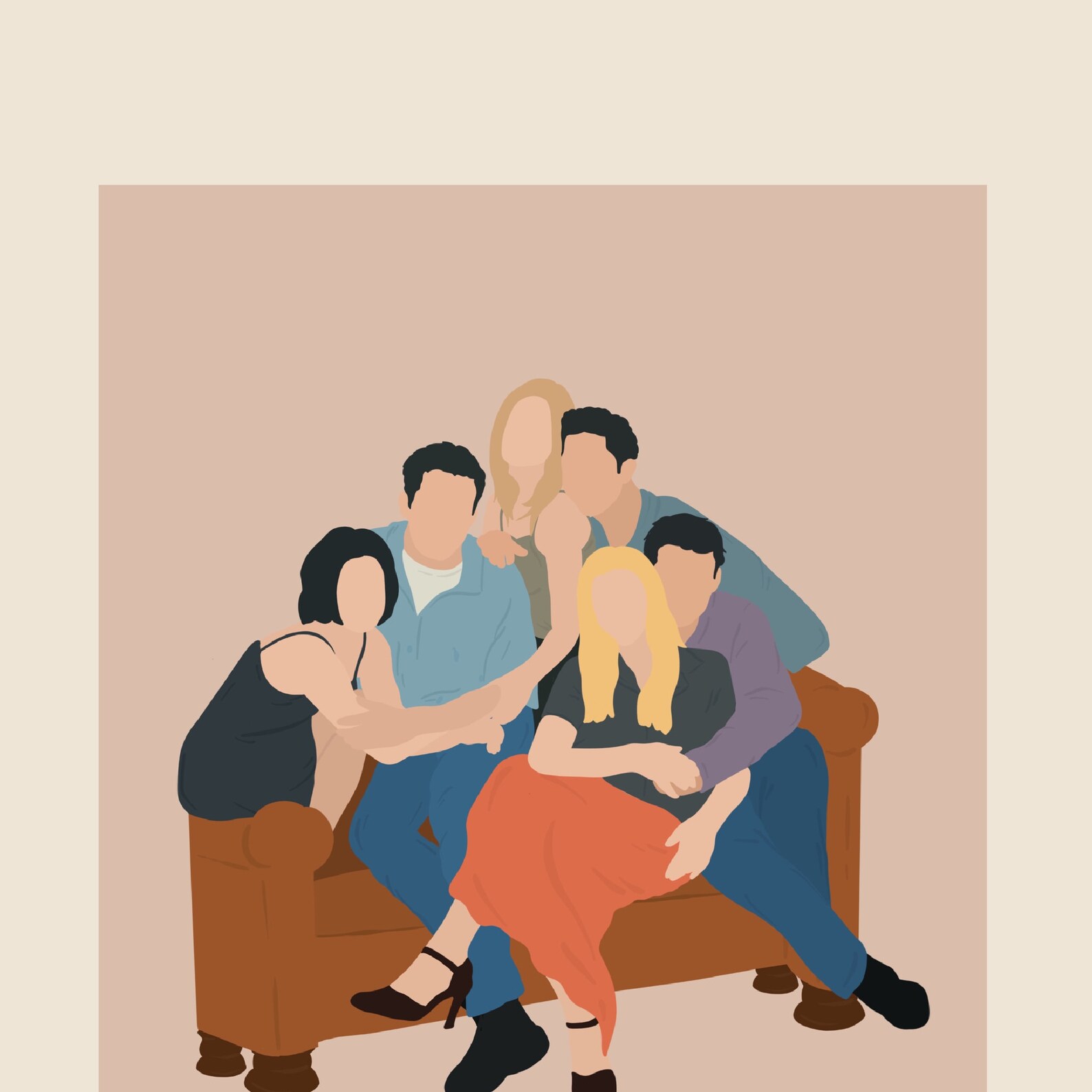 Printable Poster Friends Series - Etsy