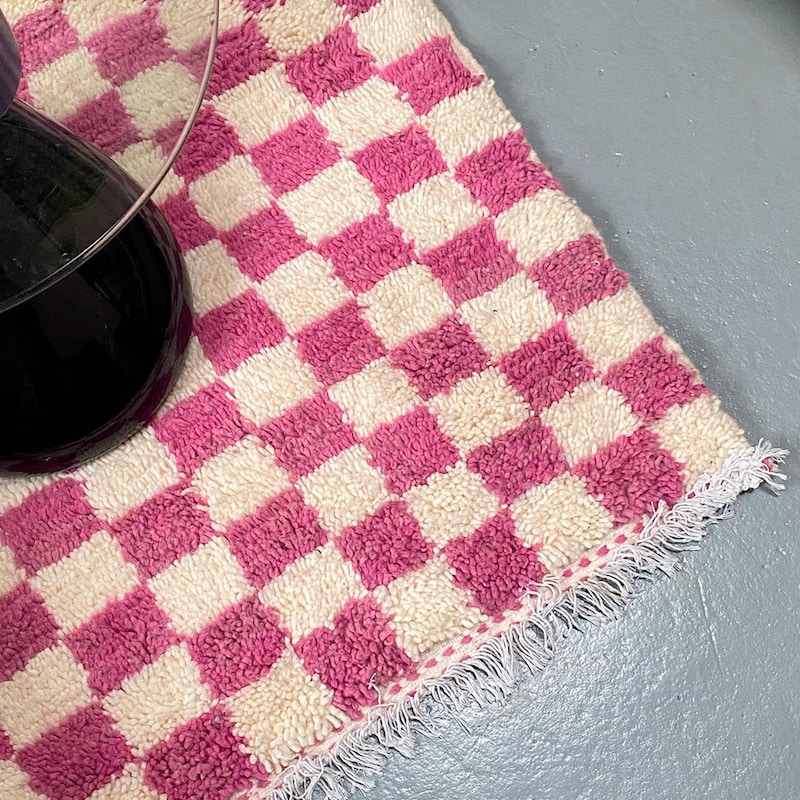 Checkerboard Rug - Etsy