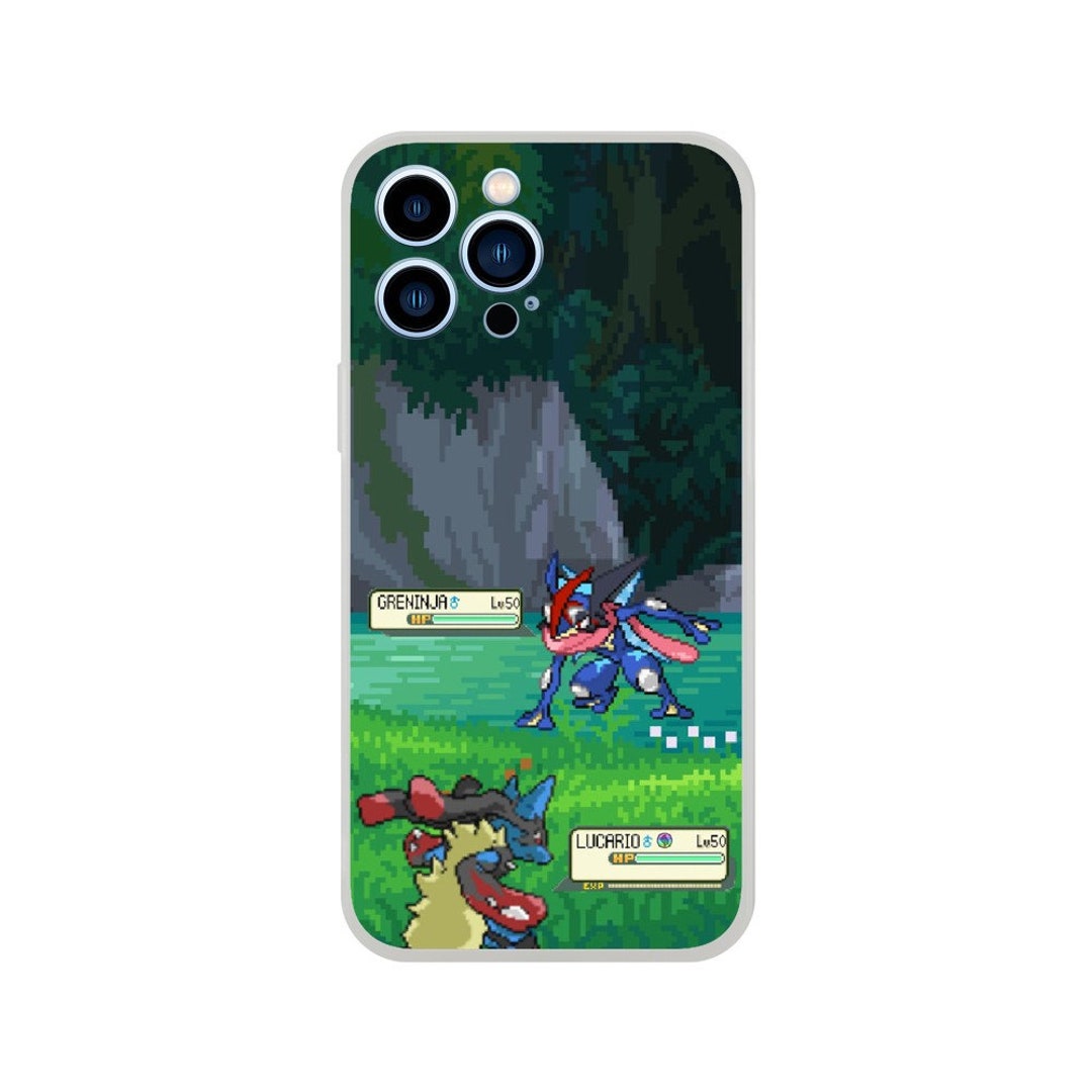 TEAM ASH VS Battle Inspired Pixel Art Flexi Phone Case | Cute Cartoon ...