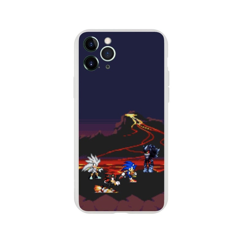 SONIC 06 Retro Inspired Pixel Art Flexi Phone Case | Cute Cartoon ...