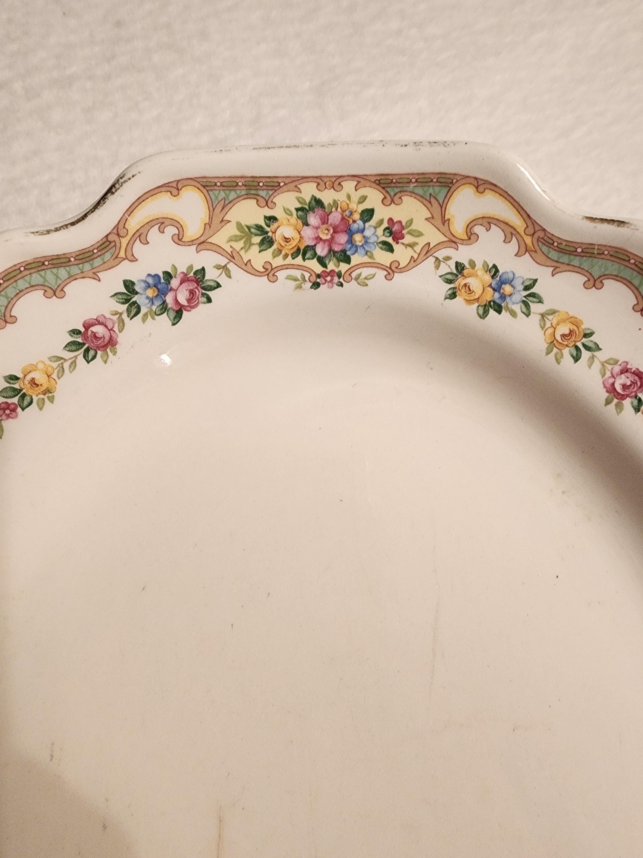 Vintage 1930s in Mount Clemens Mildred Floral Center Fine China Serving ...