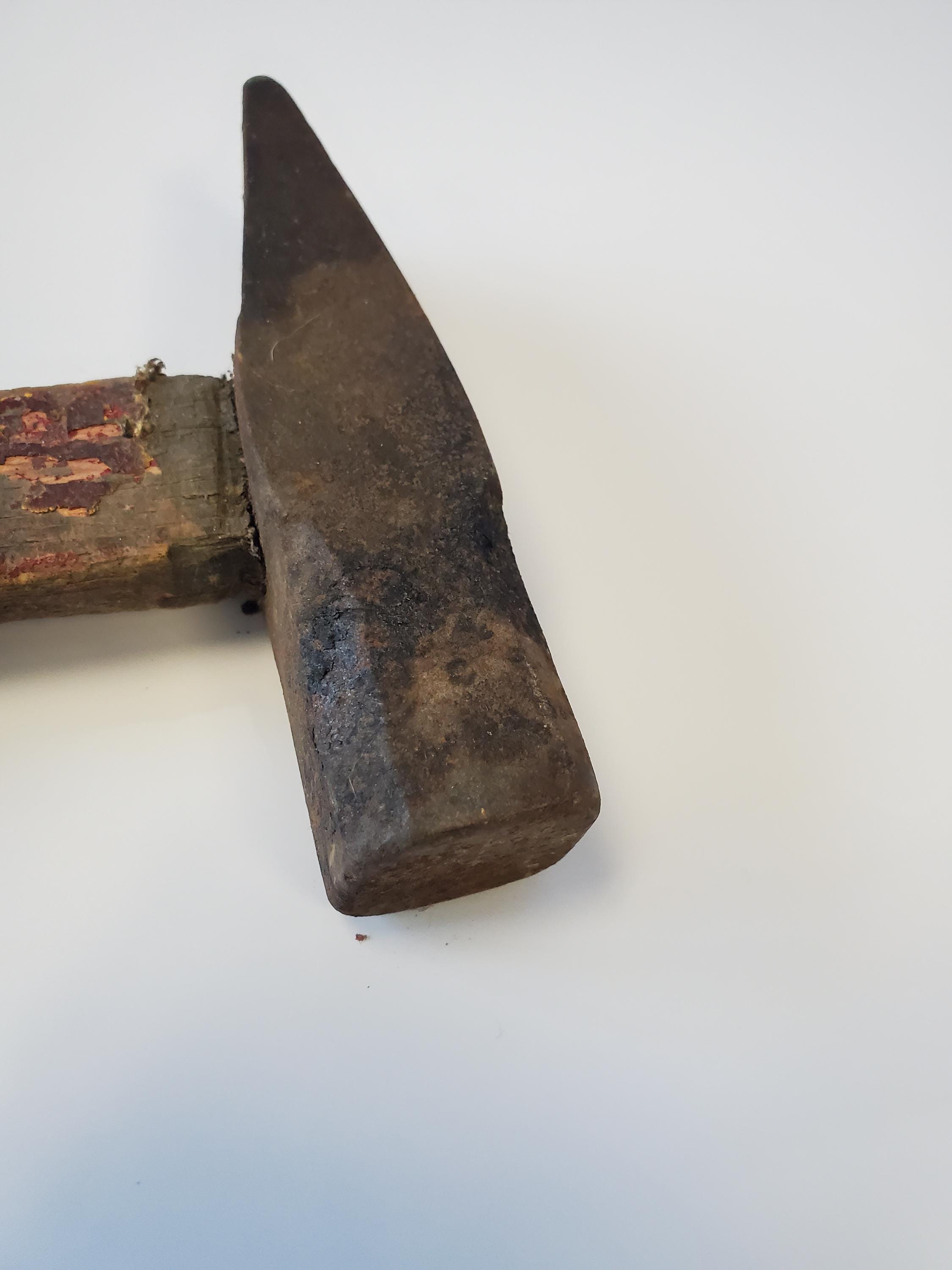 Vintage Rustic Hammer, Old Dirty Hammer, Rusty Blacksmith's Hammer ...