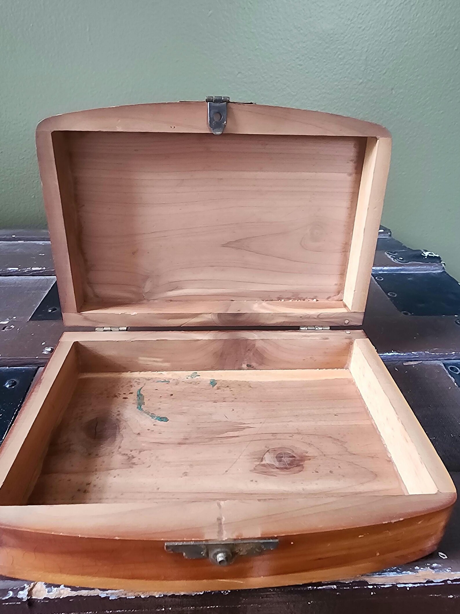 Vintage Cedar Box, Jewelery Box, Indian Lake Box, Small Wooden Box - Etsy