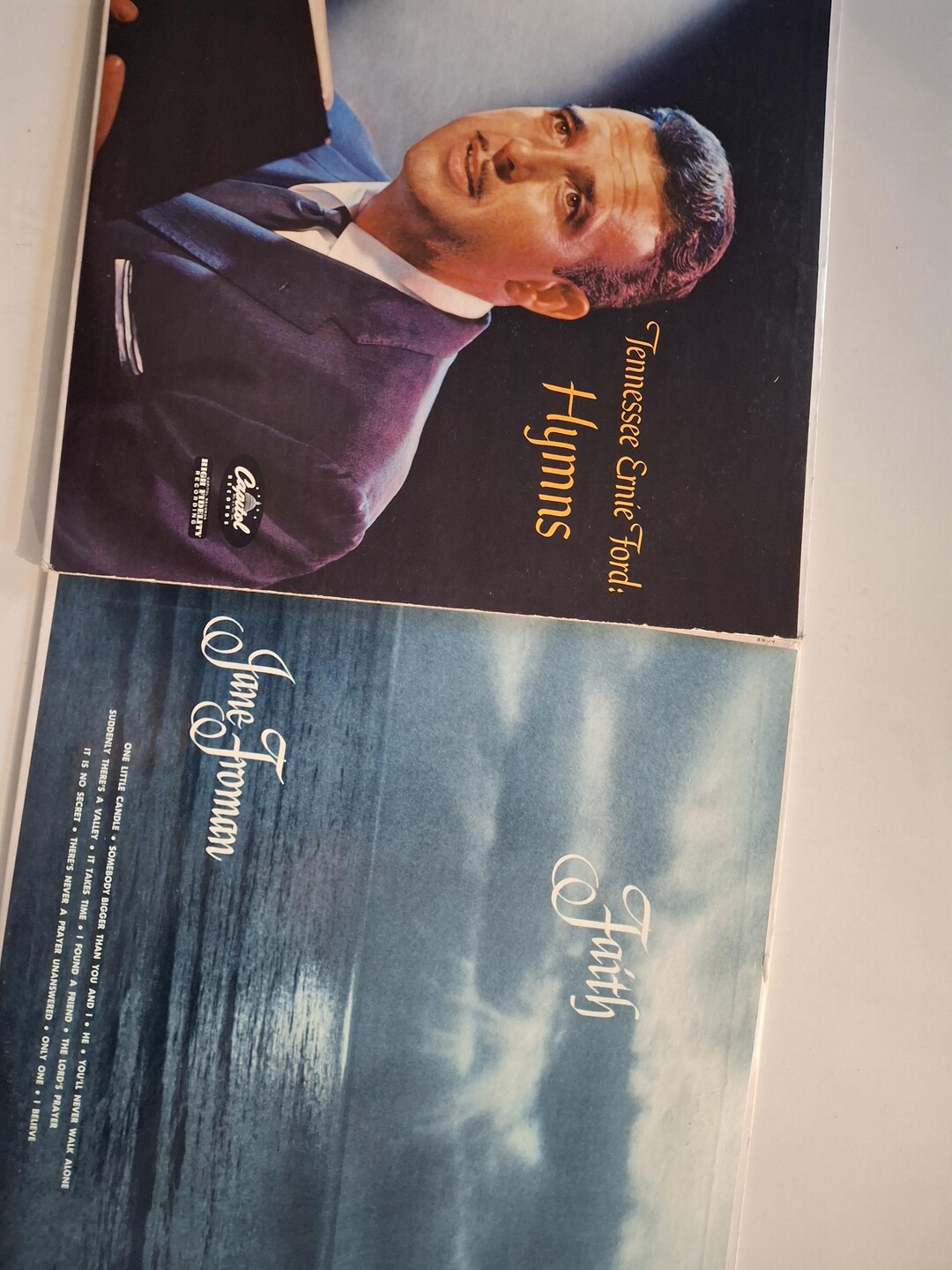 2 Vintage, Vinyl, Record Album, Religious, Christian, Tennessee Ernie ...