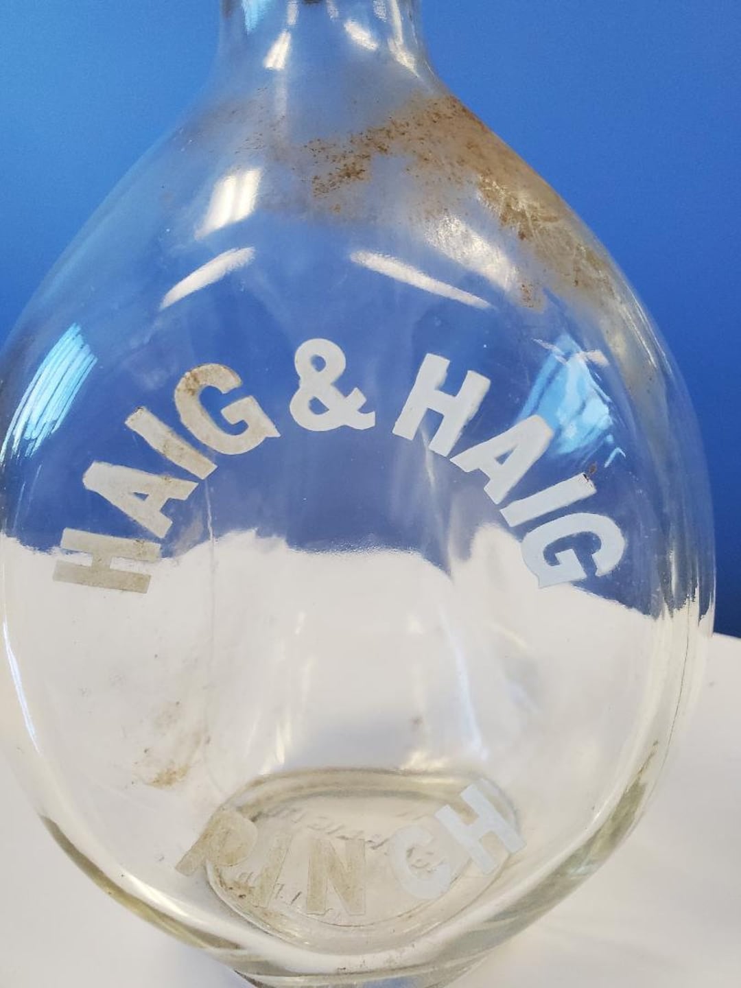 Vintage Haig and Haig Scotch Whiskey Pinch Dimple Bottle Scotland, HAIG ...