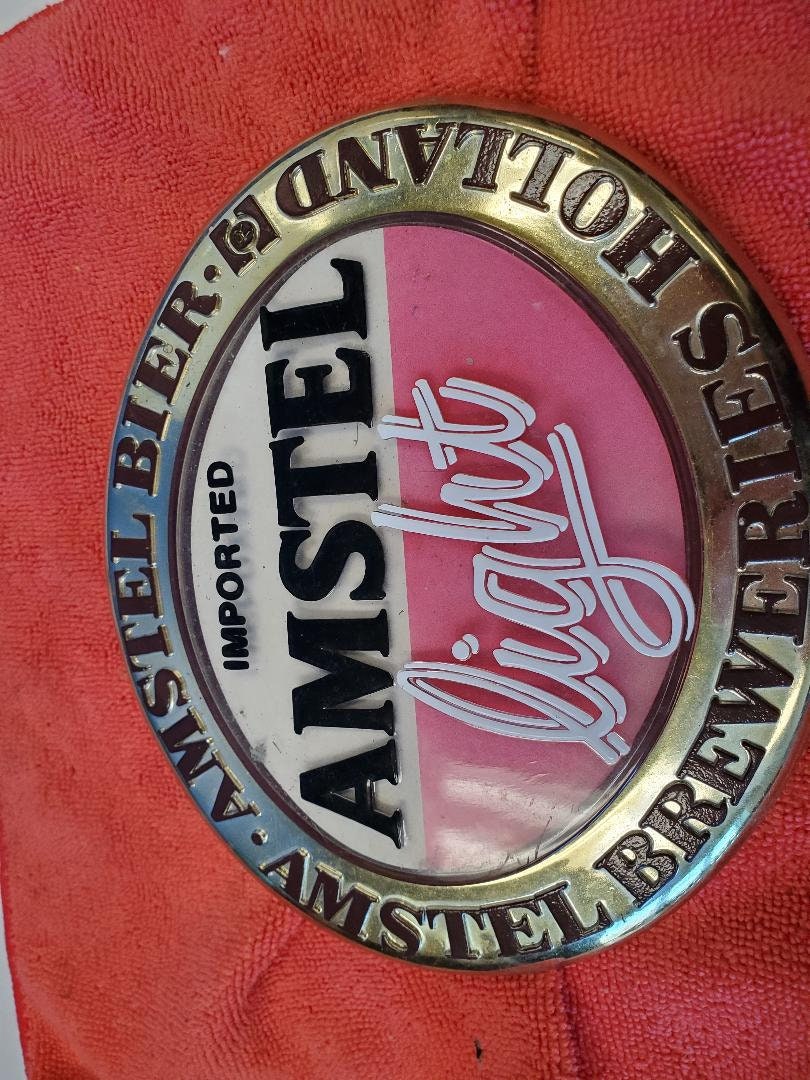 Amstel Light Bier Beer Sign Van Munching & Co. Inc. Vintage - Etsy