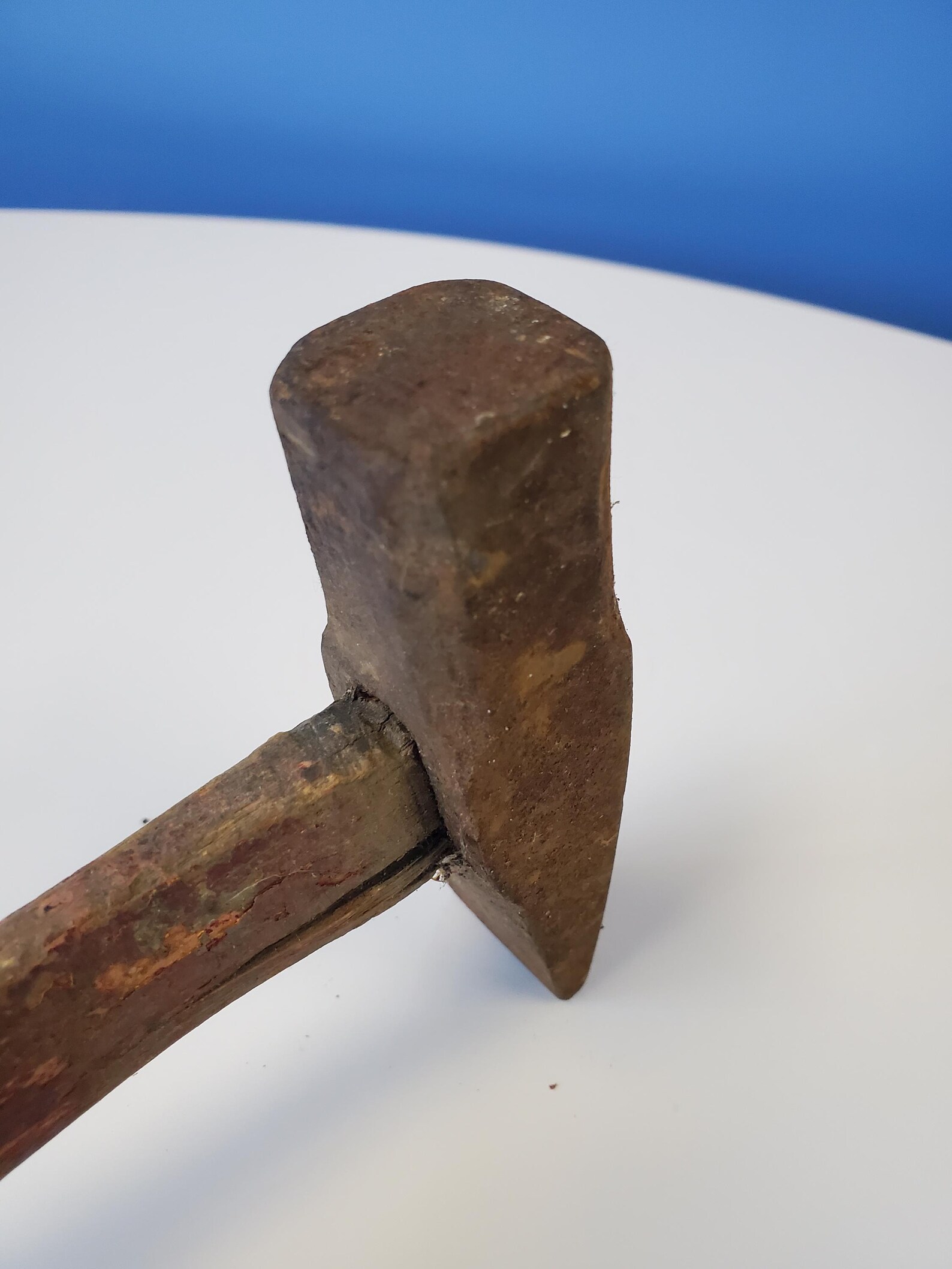 Vintage Rustic Hammer, Old Dirty Hammer, Rusty Blacksmith's Hammer ...