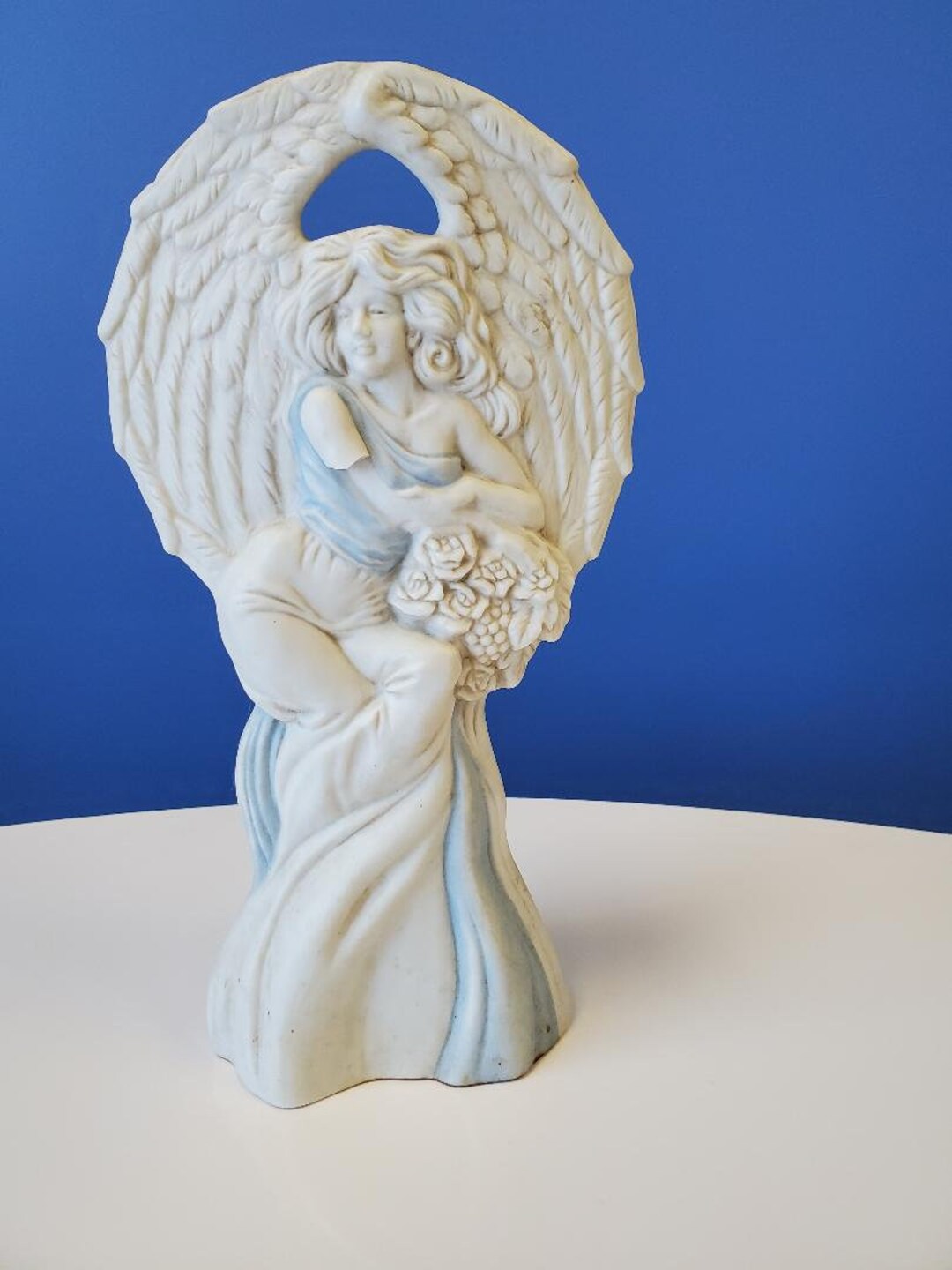 Art Nouveau Style Bisque Angel Vase by First Coast Designs, Beautiful ...