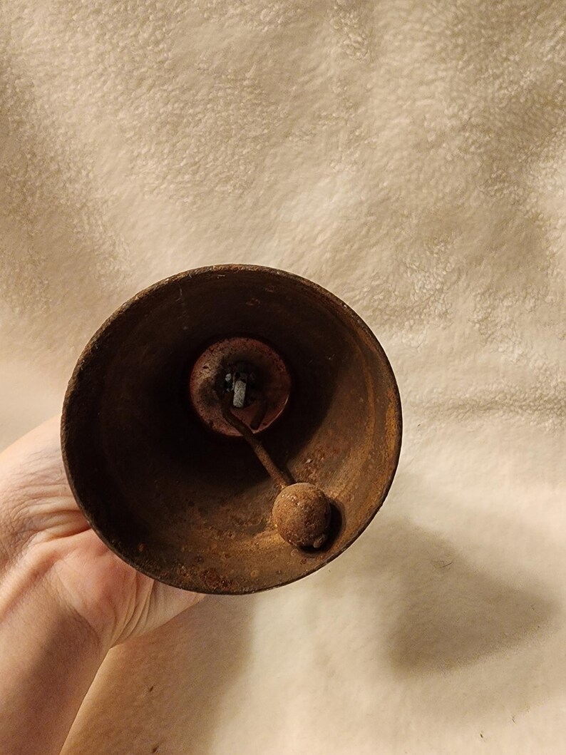 Antique Metal Dinner Bell, Farmhouse Decor - Etsy