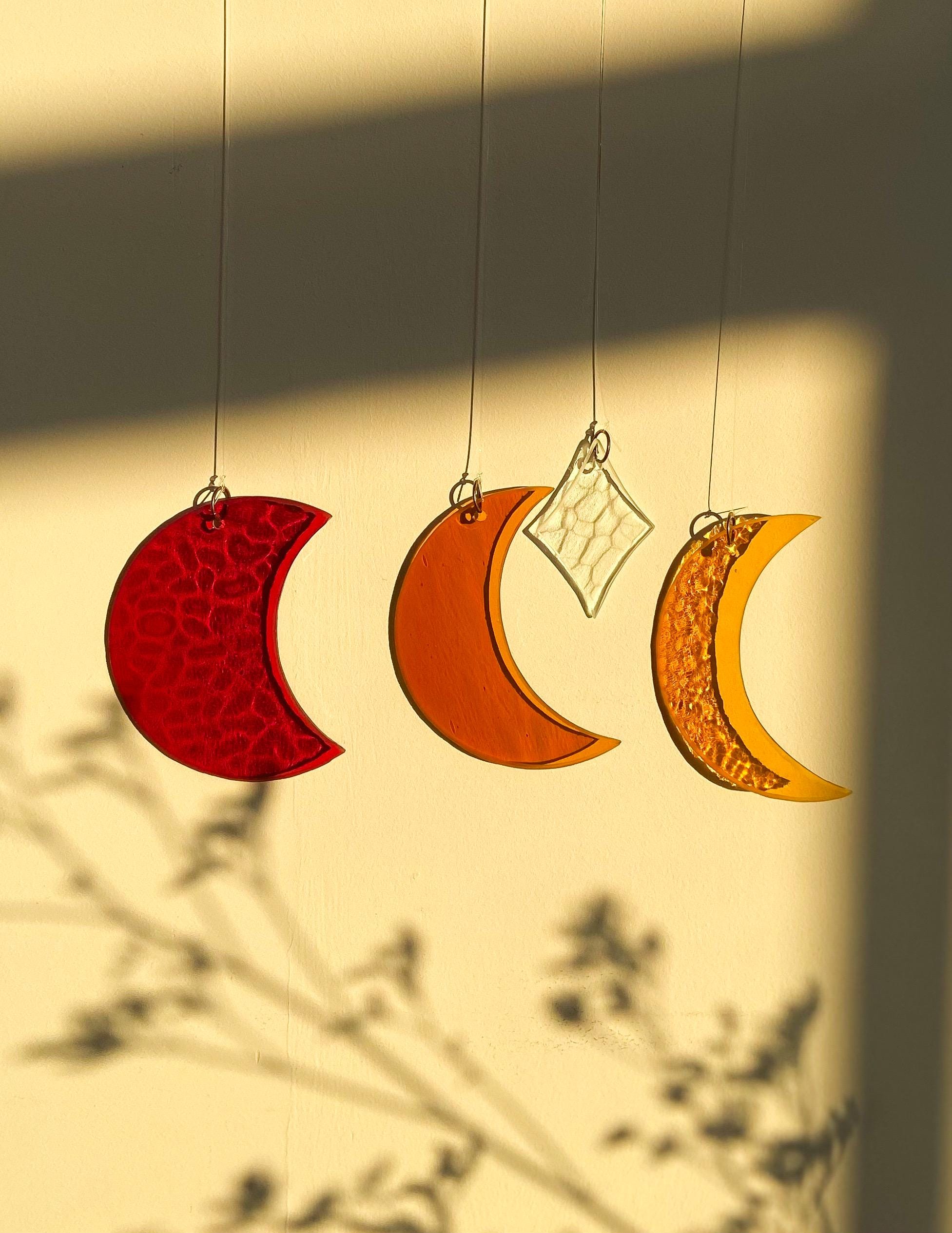 Moon Phases Glass Set - Etsy