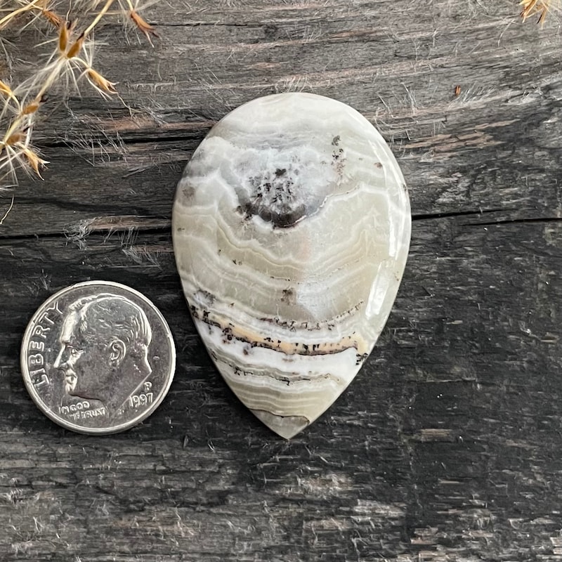 Silver Lace Onyx - Etsy