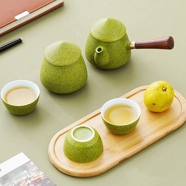 Pottery Tea Set - Etsy