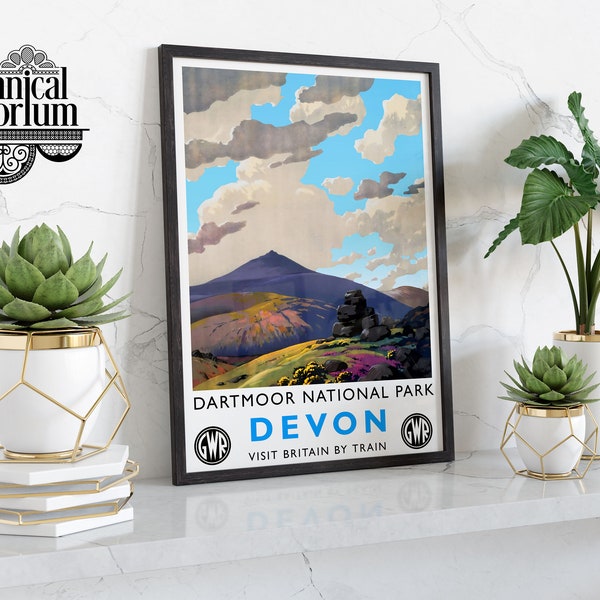 Devon Poster - Etsy UK