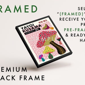 Mushrooms, Yayoi Kusama, Modern Wall Art Décor, Vintage Collage ...