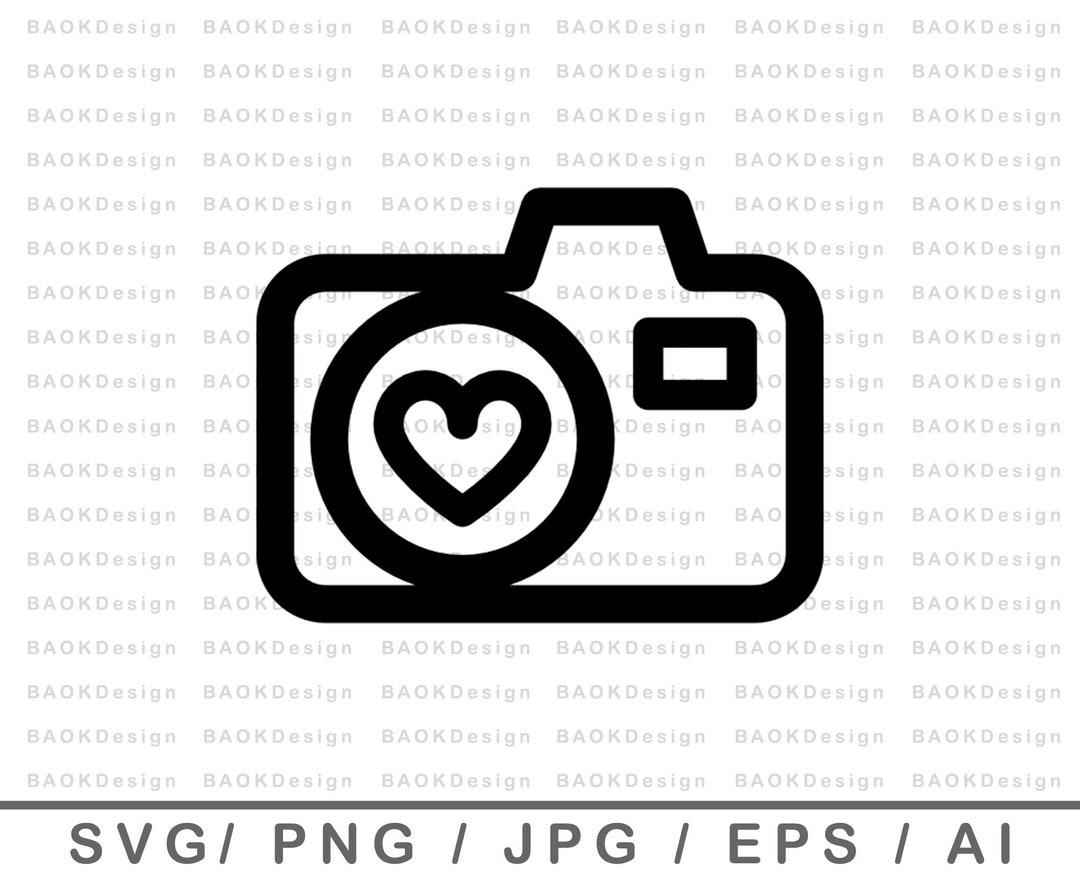 Camera, Camera SVG, Camera PNG, Camera JPG, Camera Eps, Camera Ai - Etsy