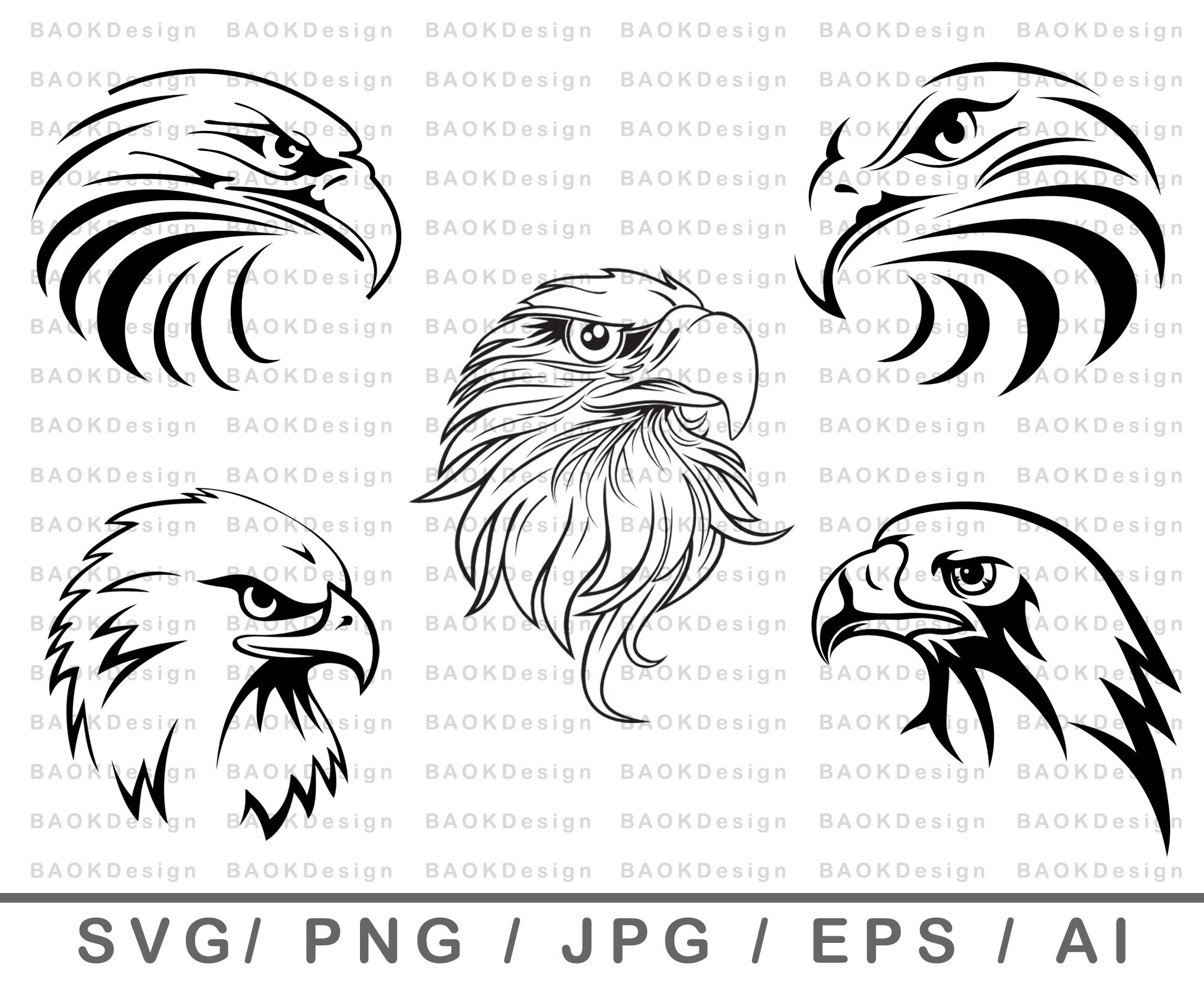 Eagle SVG, Eagle PNG, Eagle JPG, Eagle Eps, Eagle Ai, Clipart - Etsy