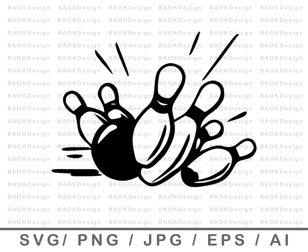 Bowling, Bowling SVG, Bowling PNG, Bowling JPG, Bowling Eps, Bowling Ai ...