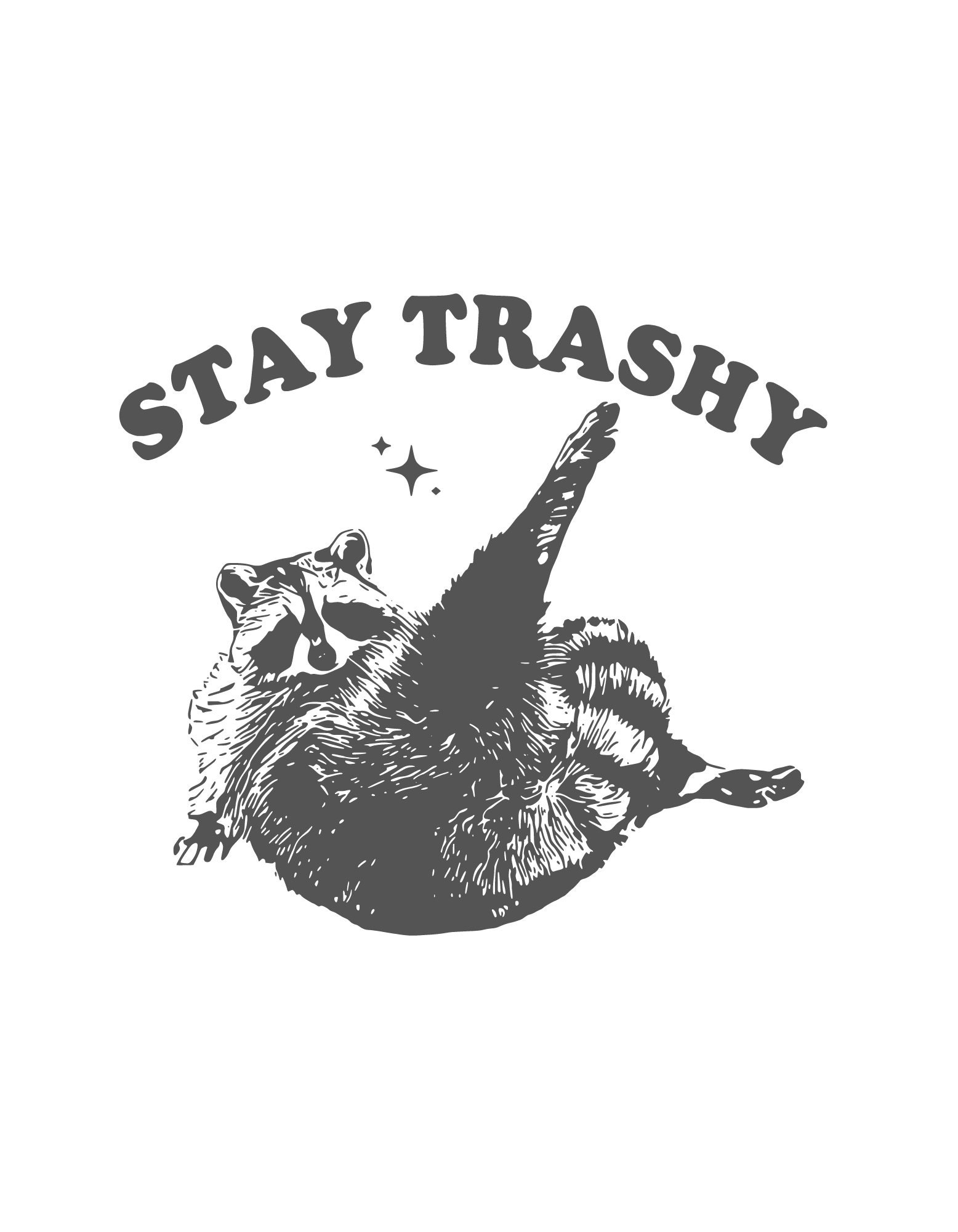 Stay Trashy Svg, Stay Trashy Png, Stay Trashy Raccoon Svg Png - Etsy