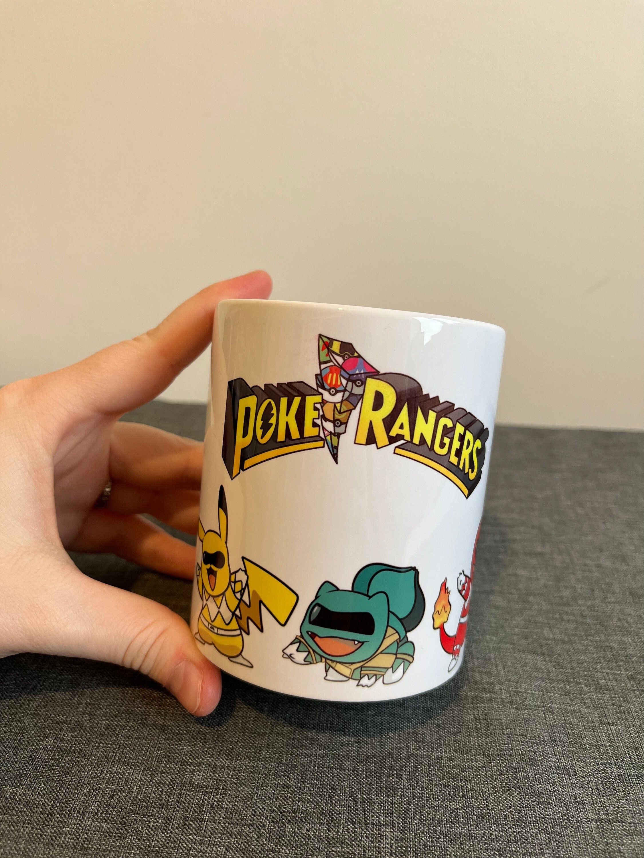 Pokemon Mighty Morphin Power Rangers Mug, Cartoon, Iconic Characters ...