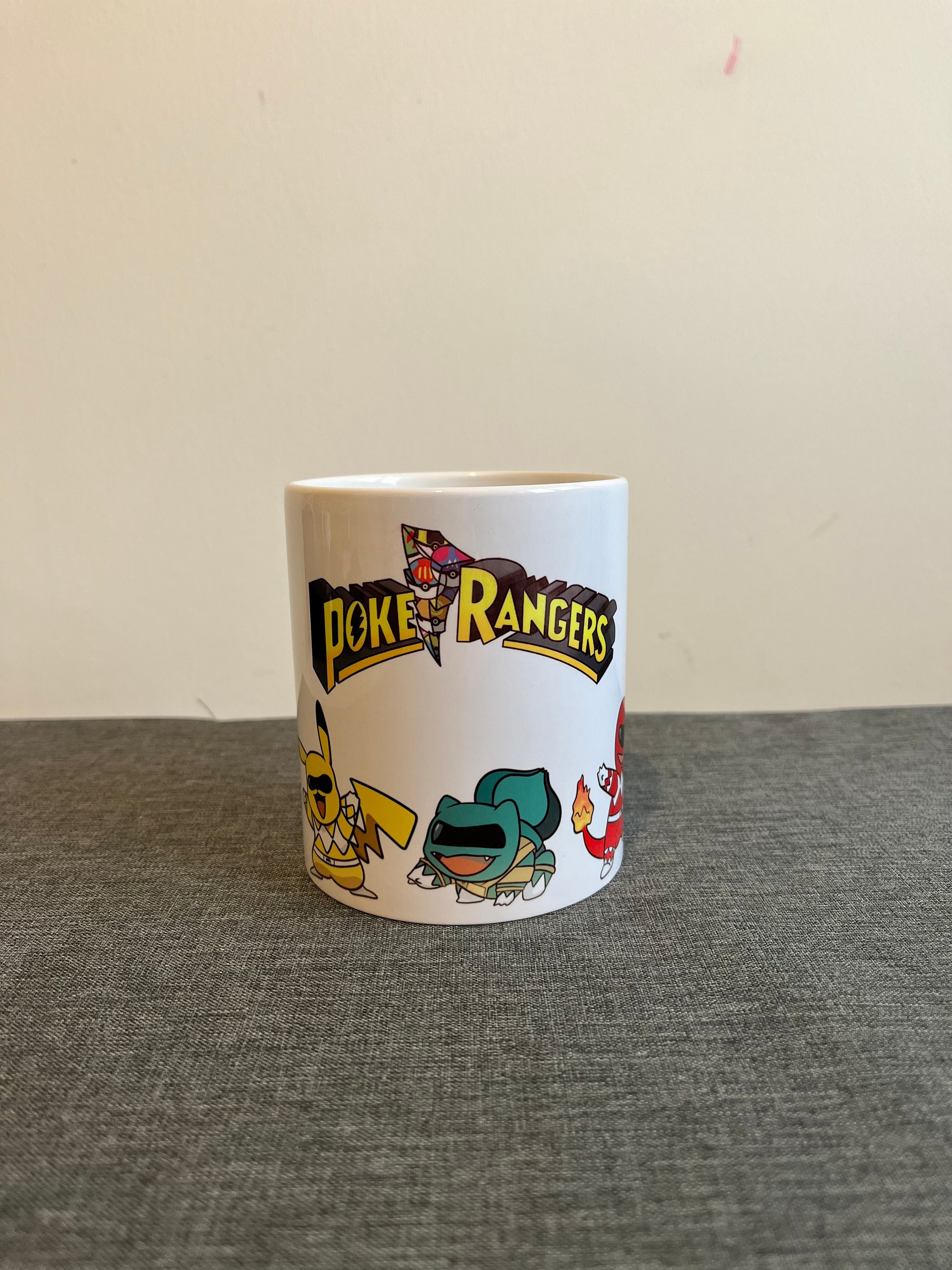 Pokemon Mighty Morphin Power Rangers Mug, Cartoon, Iconic Characters ...