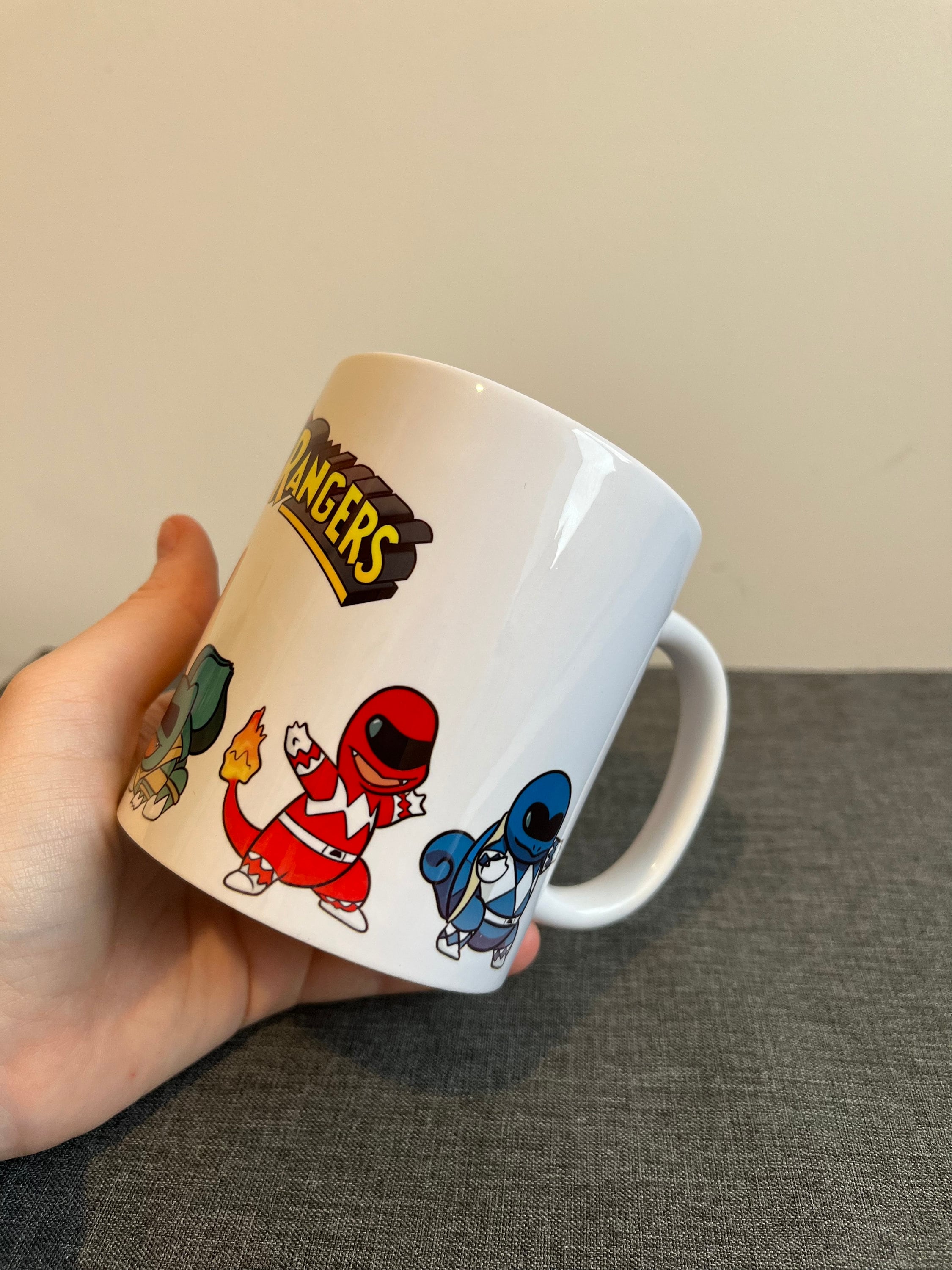 Pokemon Mighty Morphin Power Rangers Mug, Cartoon, Iconic Characters ...
