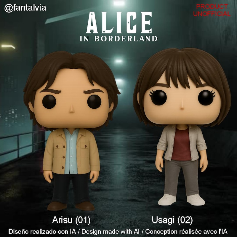 Alice in Borderland Funko Pops - Etsy