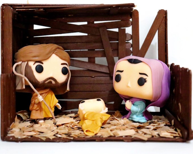 Nativity Scene Funko Pop Custom - Etsy