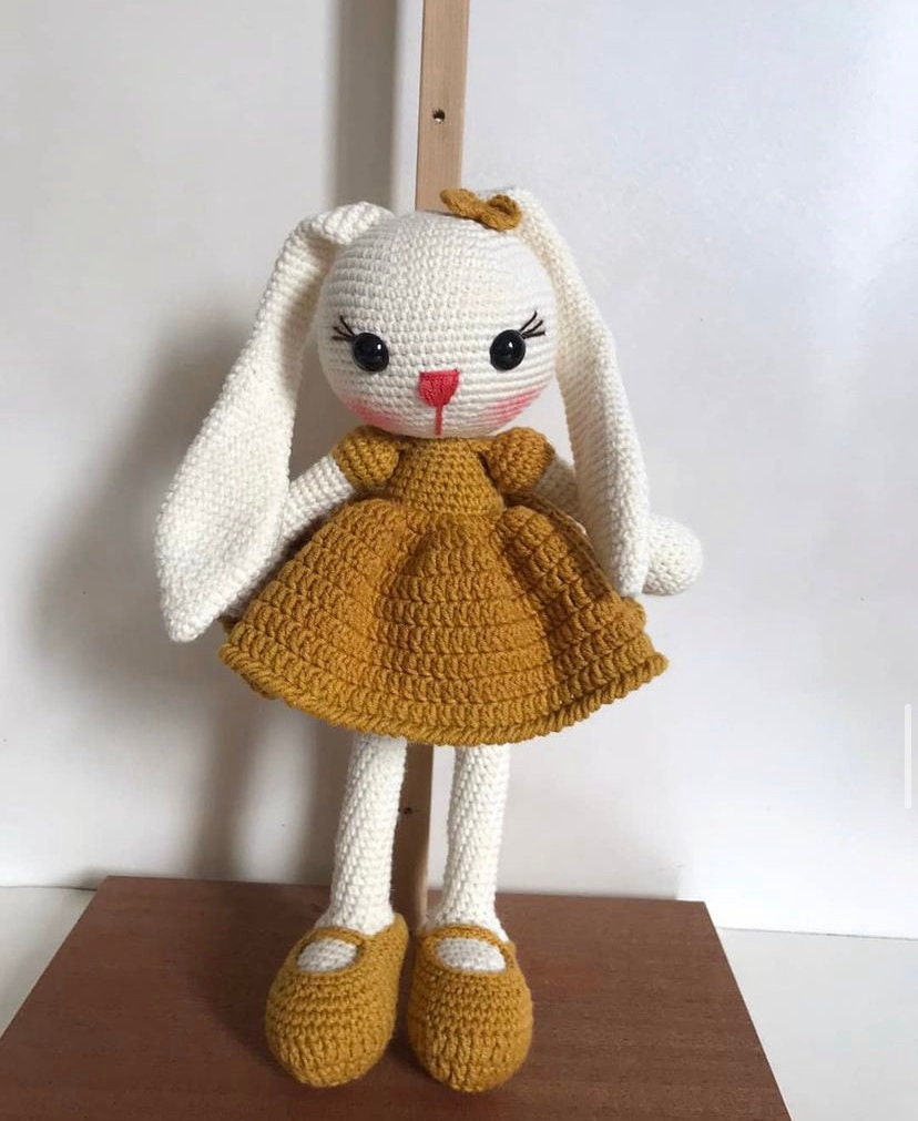 Amigurumi Rabbit Rabbit Doll Amigurumi Crochet Rabbit Toy - Etsy