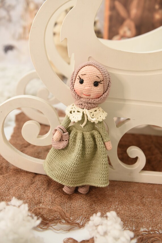 Crochet Hijab Doll Amigurumi Muslim Doll Crochet Amigurumi - Etsy