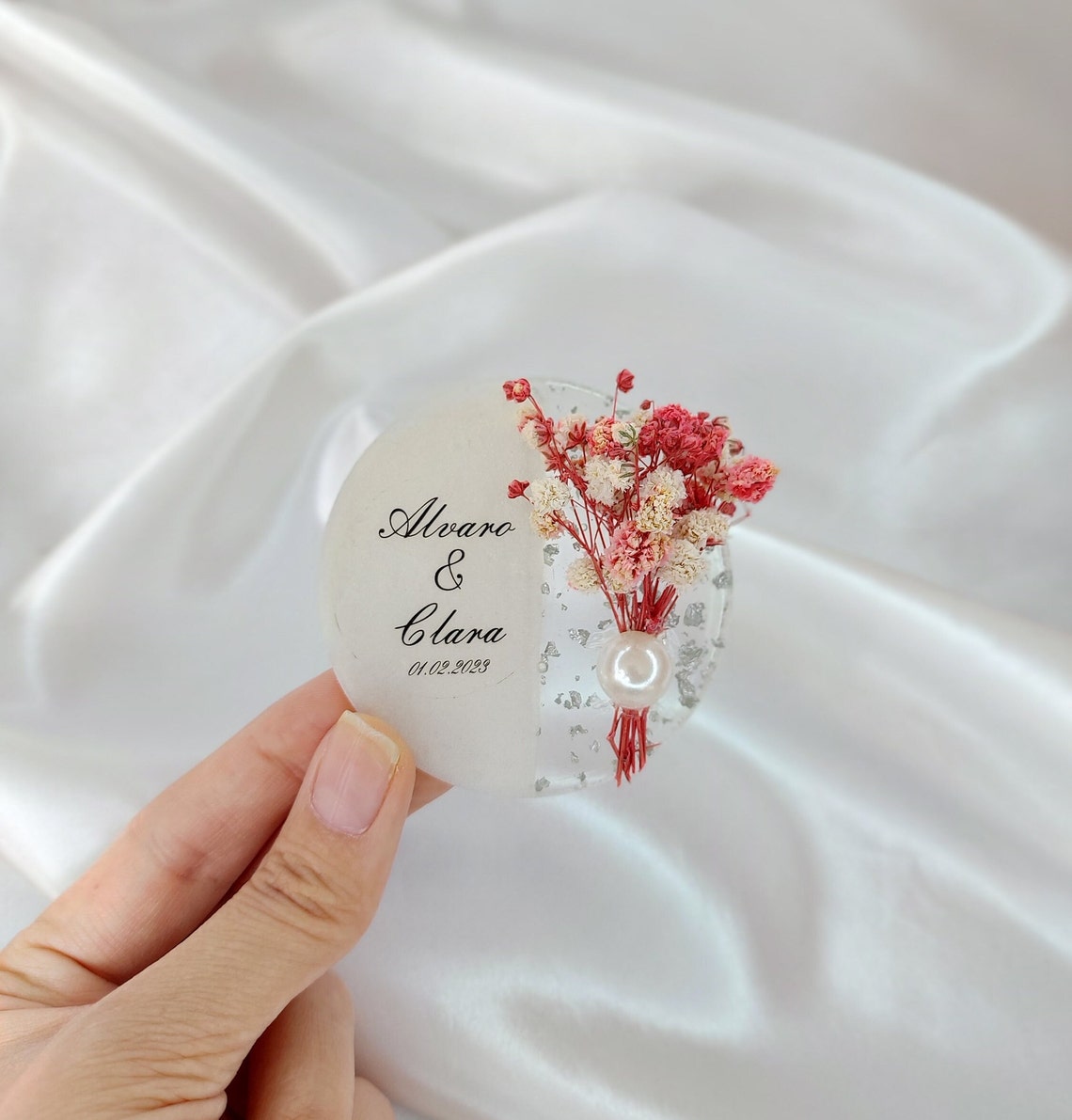 Custom Fridge Magnetswedding Favorsengagement Giftflower - Etsy