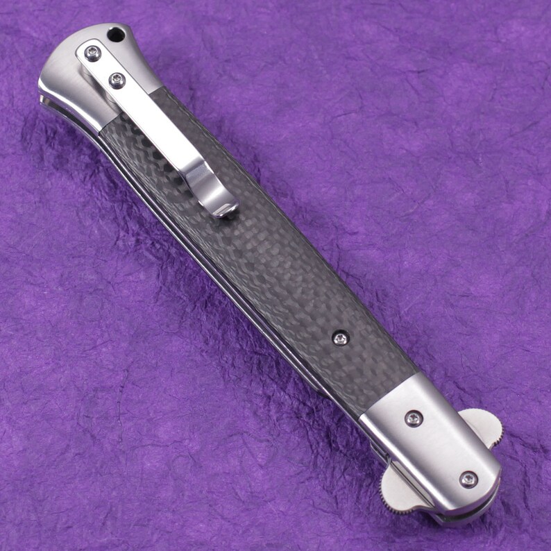 STX10 Folding Knife Kit Dual Bearing Flipper Design DIY Stiletto Parts ...